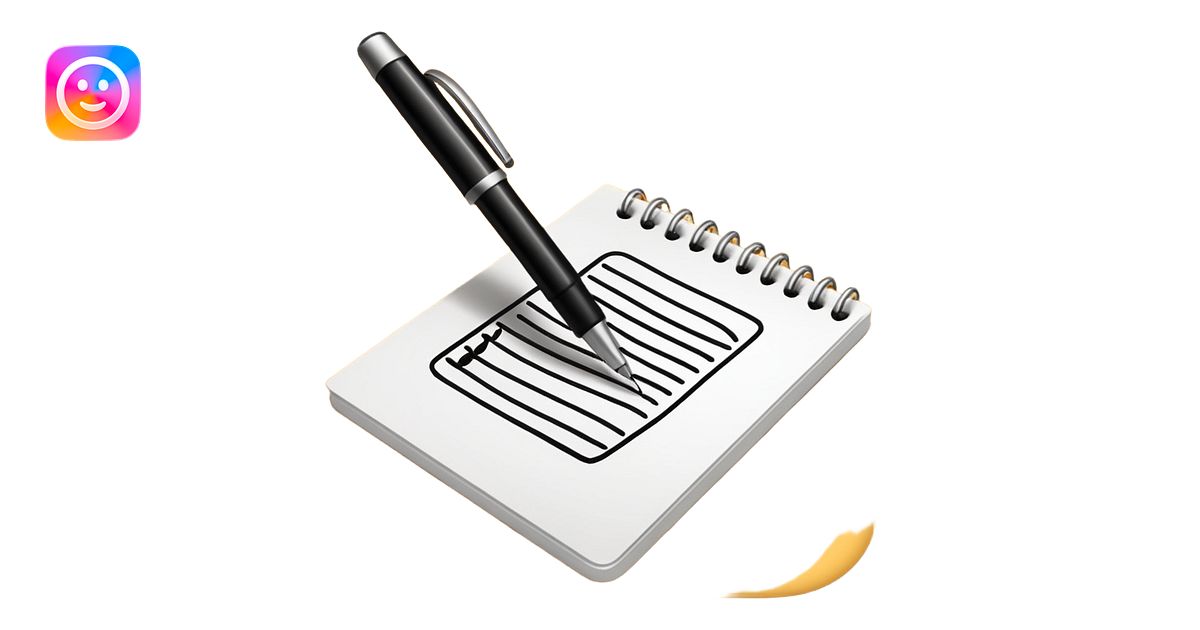 hand write emoji | AI Emoji Generator