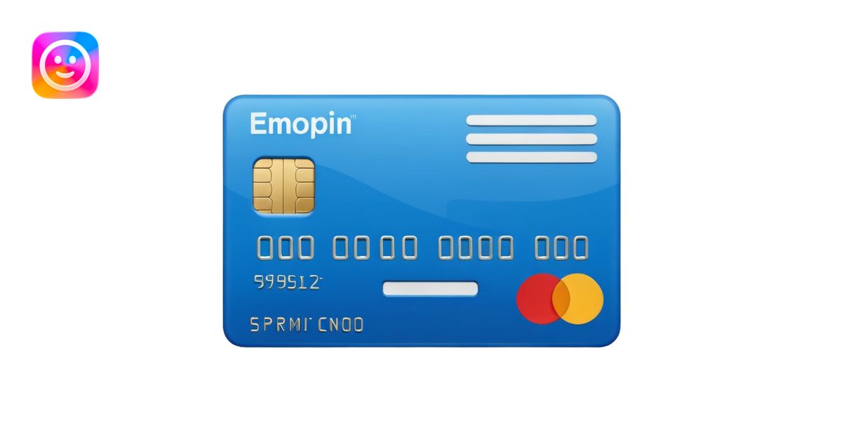 credit card emoji | AI Emoji Generator