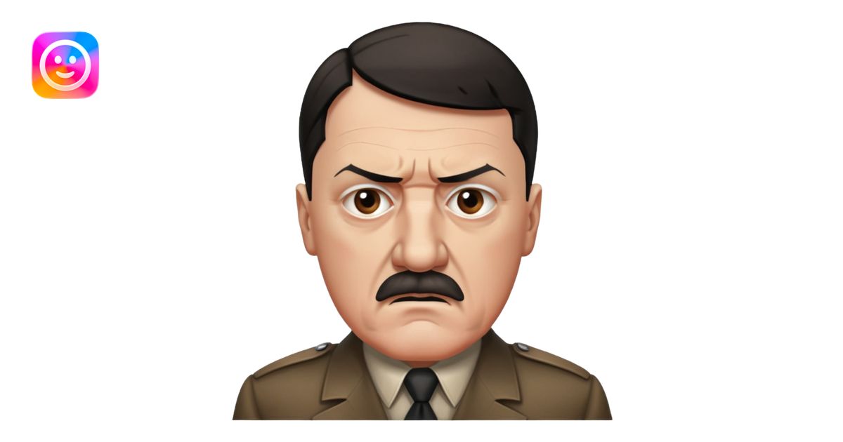 adolf hitler fury emoji | AI Emoji Generator