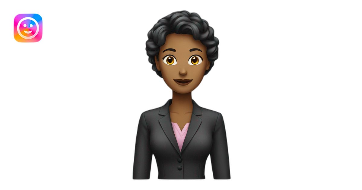 woman business emoji | AI Emoji Generator