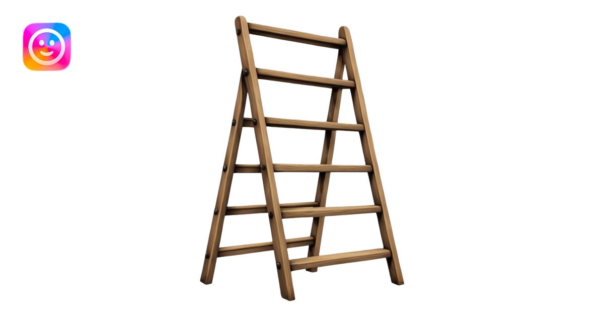 Wooden ladder emoji | AI Emoji Generator