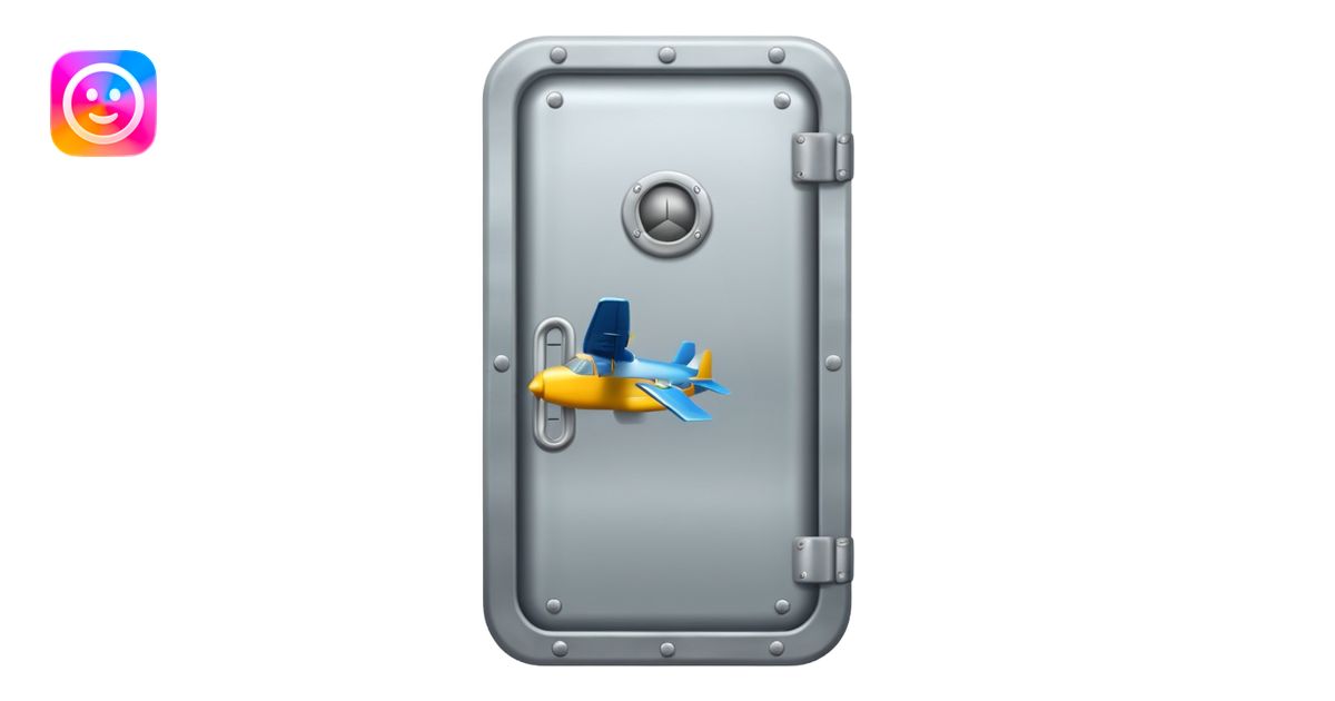 flight door and nothing elsw emoji | AI Emoji Generator