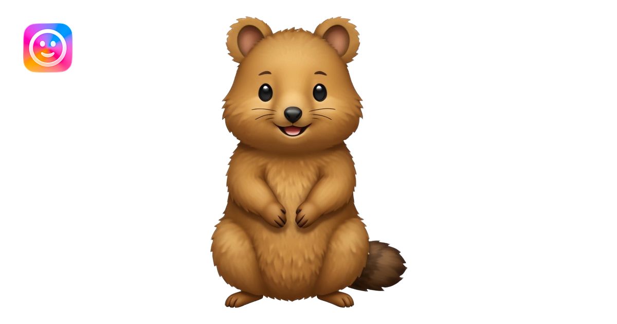 quokka wholebody emoji | AI Emoji Generator