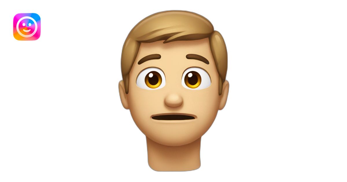 Half happy half sad emoji emoji | AI Emoji Generator