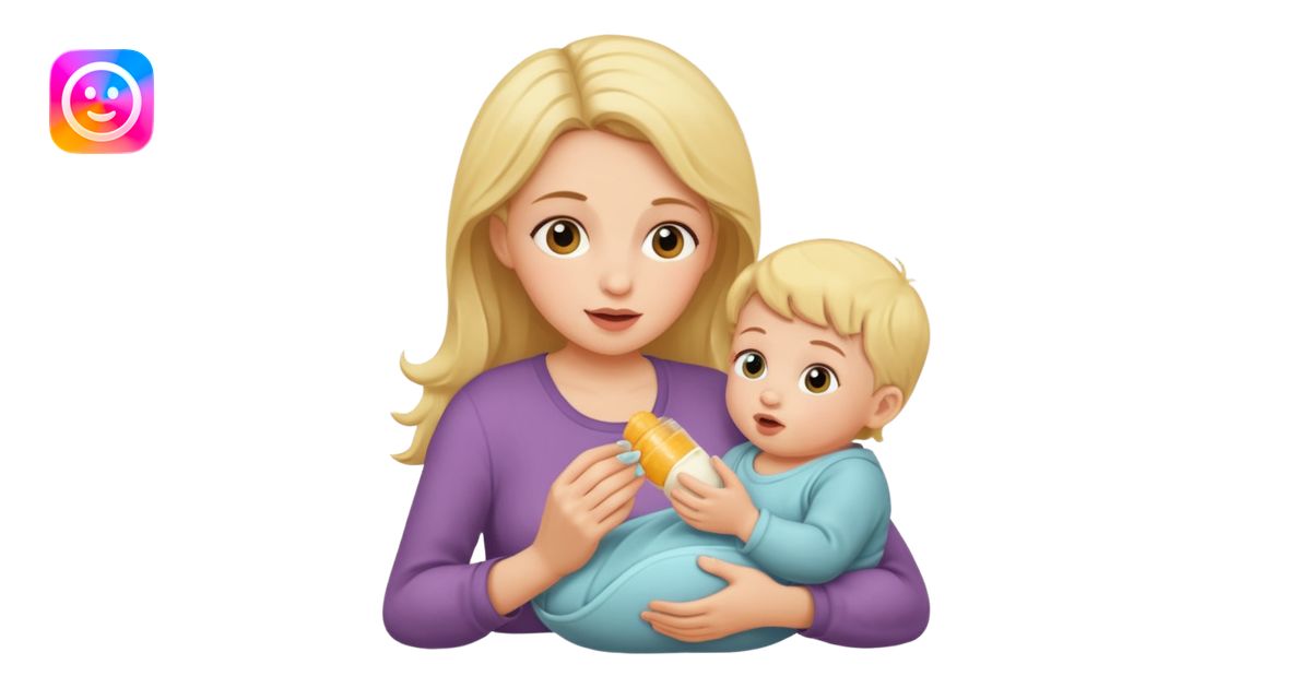 mother feeding emoji | AI Emoji Generator