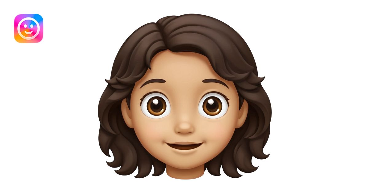 smiling toddler face with big eyes, medium skin tone, and dark wavy ...