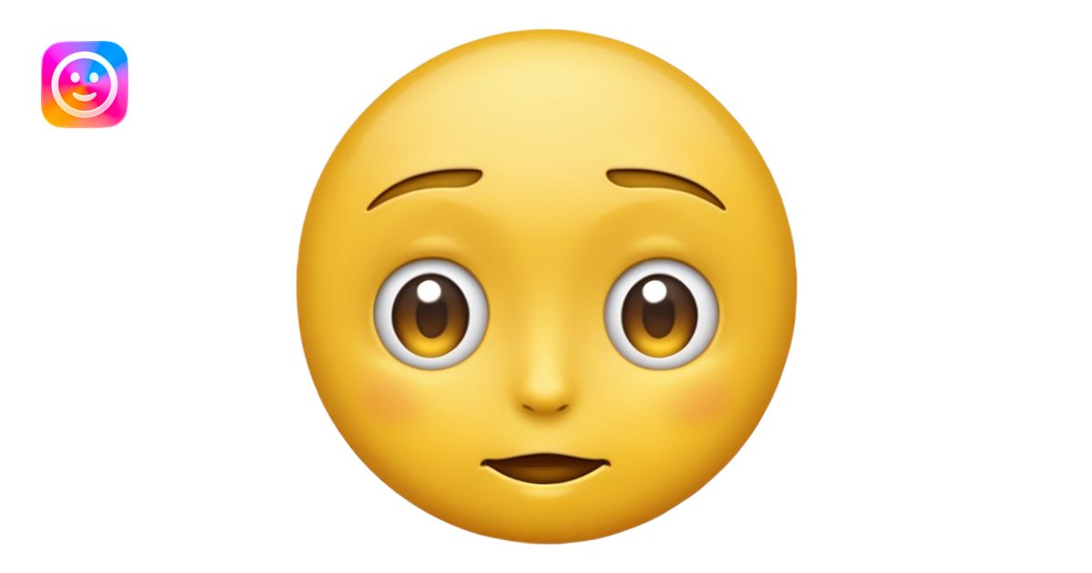 Can you make a emoji turned to the left but it’s giving a side eye ...