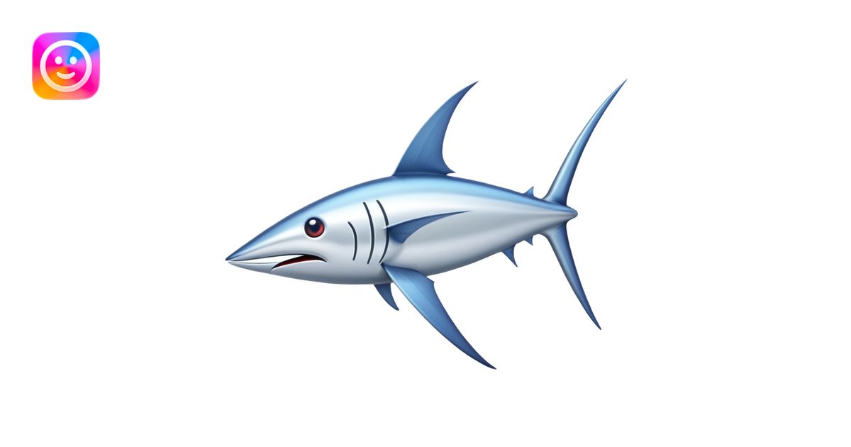 Swordfish emoji | AI Emoji Generator