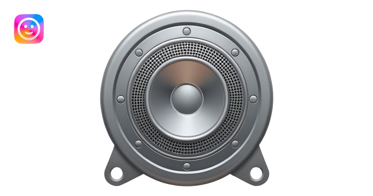 mac os icon metal mute no sound audio 🔇 emoji | AI Emoji Generator