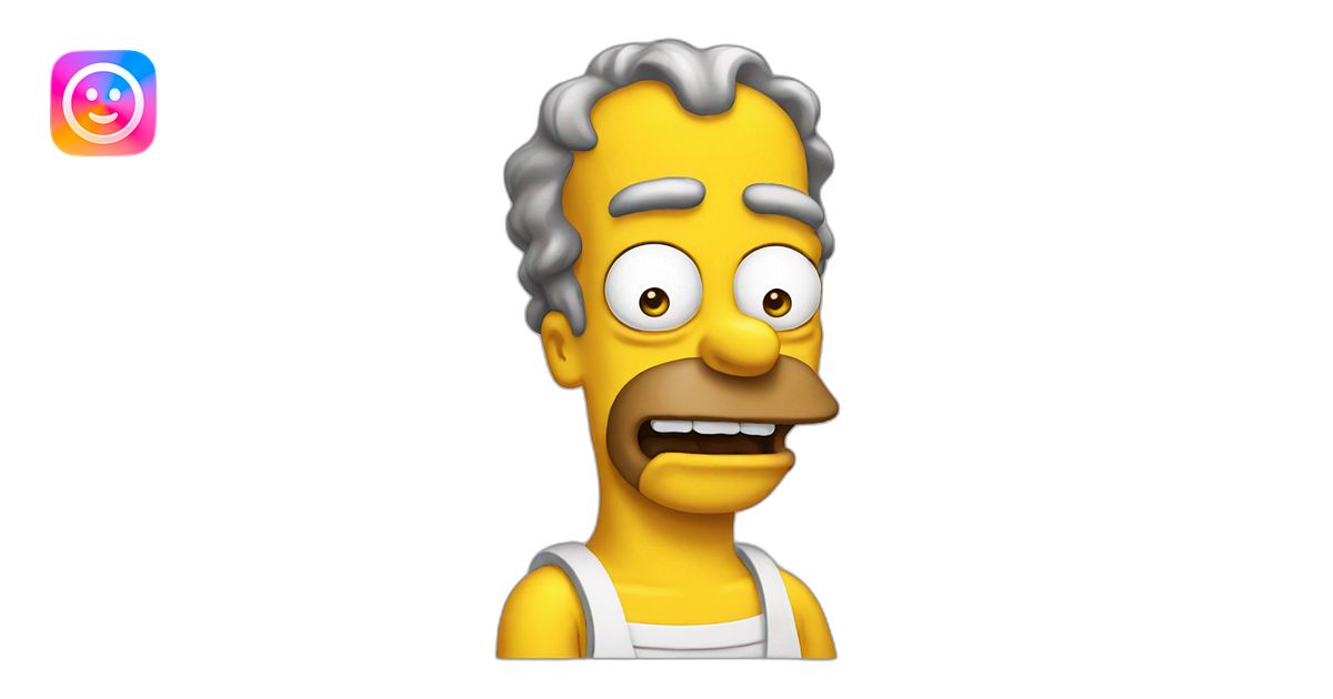 Simpsons emoji | AI Emoji Generator