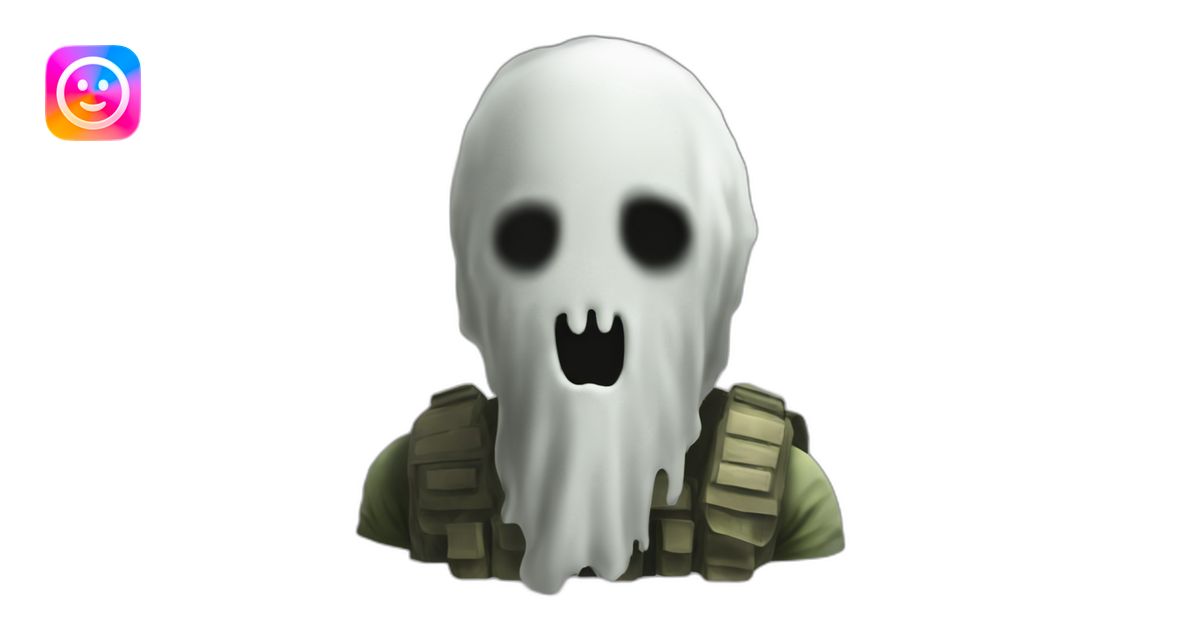 mw2-ghost emoji | AI Emoji Generator
