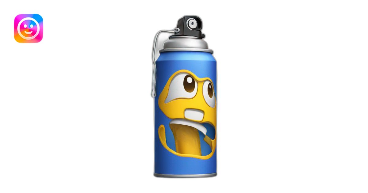 Spray Can emoji | AI Emoji Generator