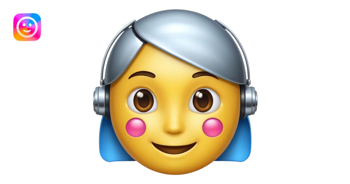 Generate a realistic emoji of AI learning something emoji | AI Emoji ...