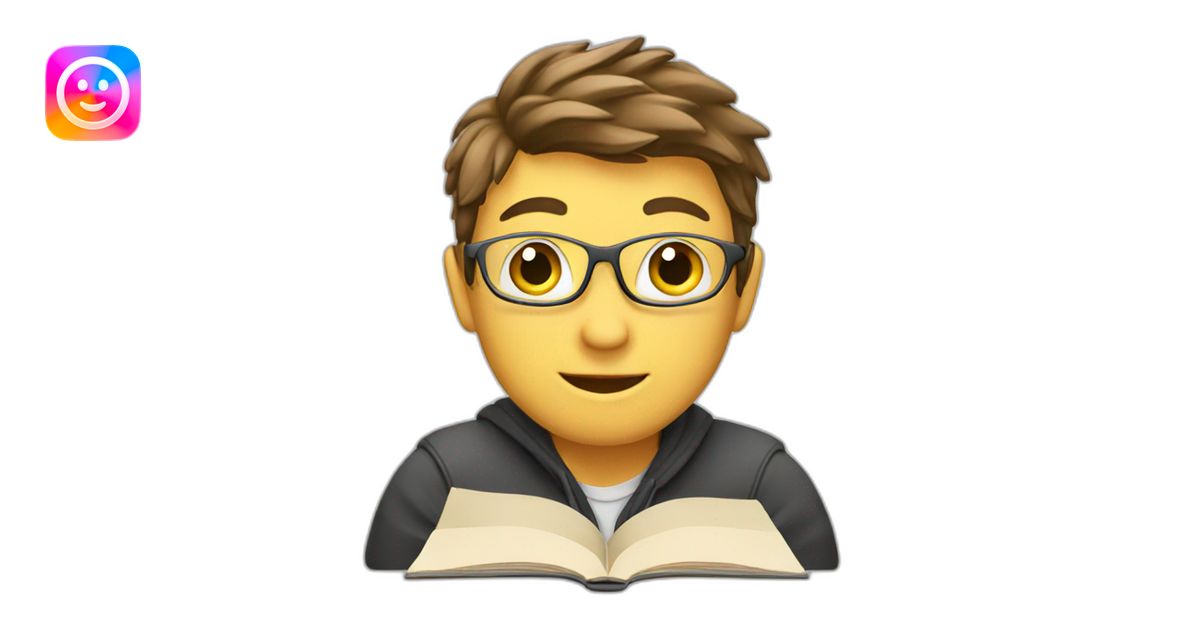 student studying emoji | AI Emoji Generator