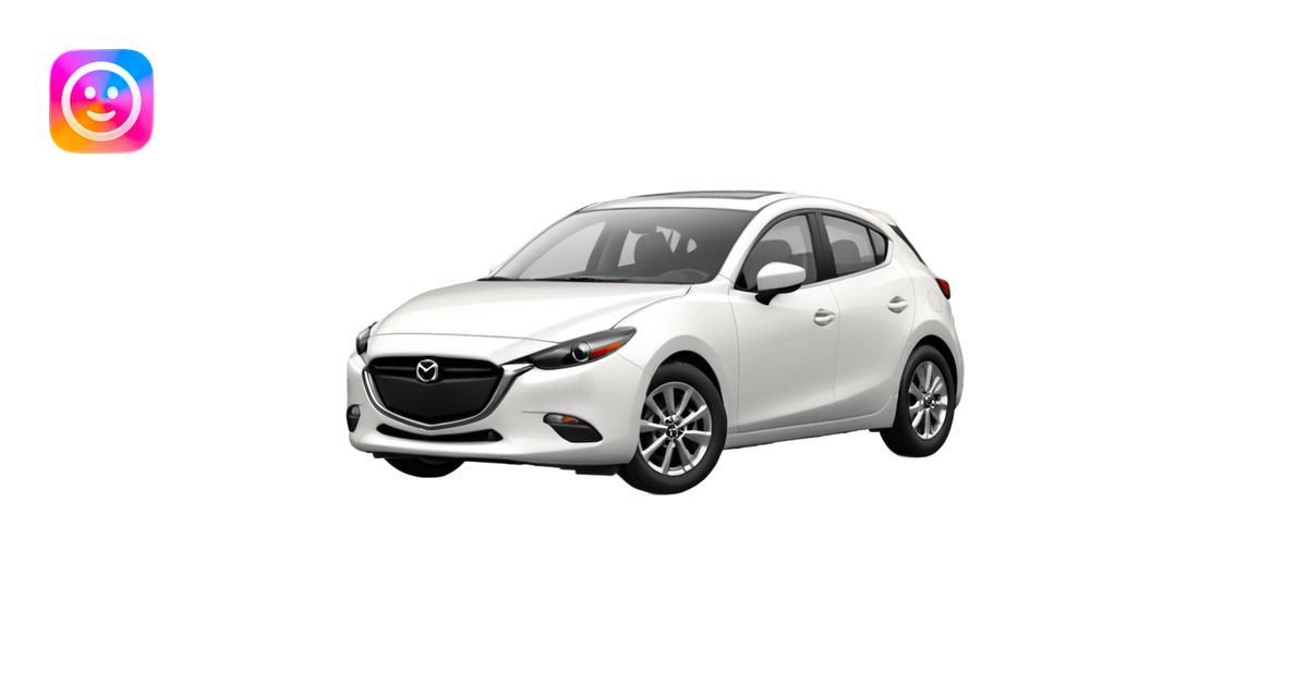 white mazda 3 2020 emoji | AI Emoji Generator