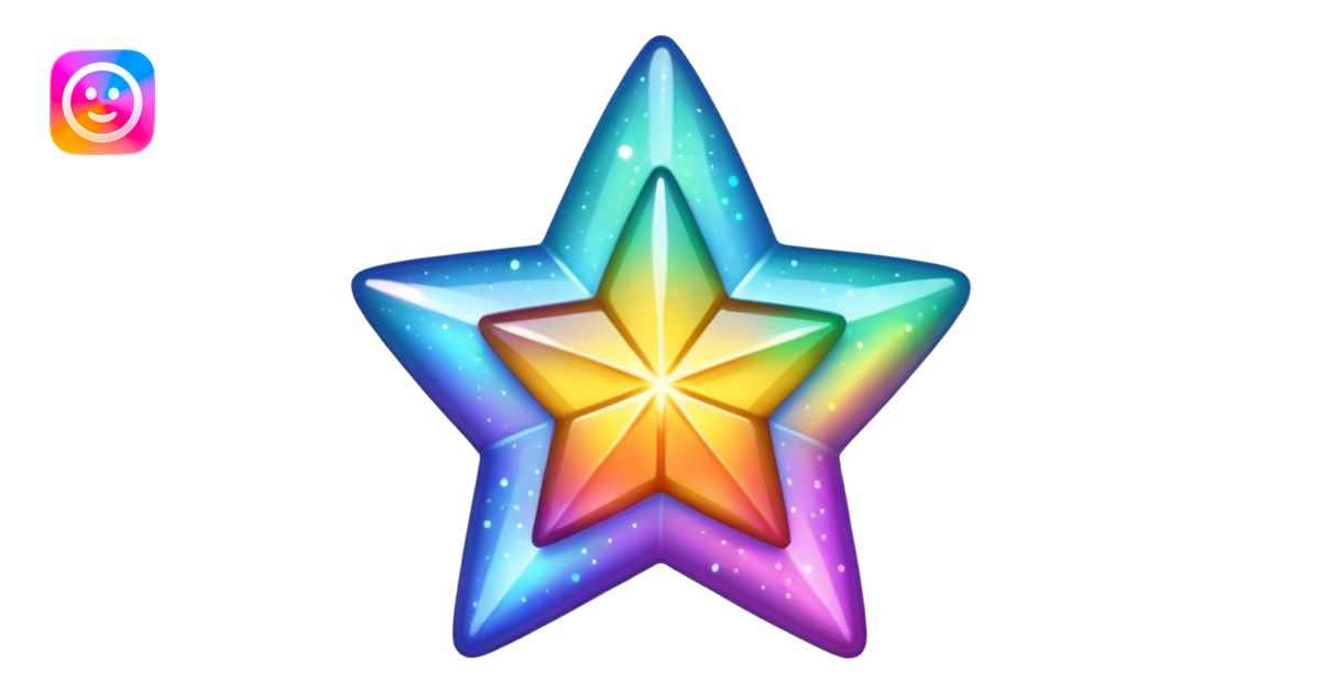 emoji like stardust sparkles emoji | AI Emoji Generator