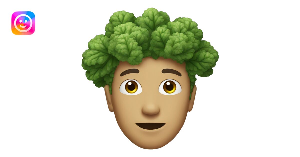 kale man emoji | AI Emoji Generator