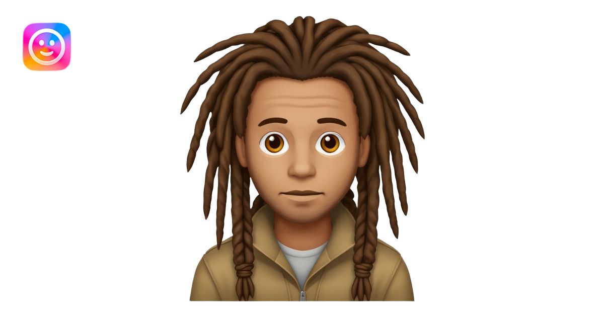 Man with dreadlock emoji | AI Emoji Generator