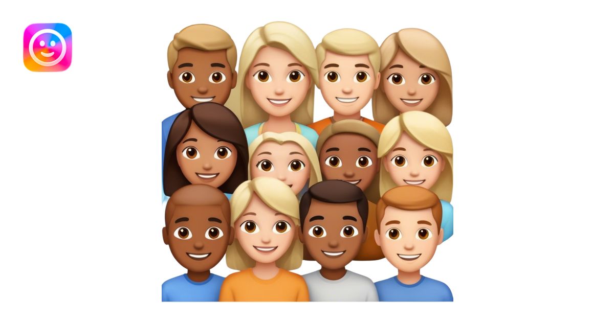 family photorealistic emoji | AI Emoji Generator