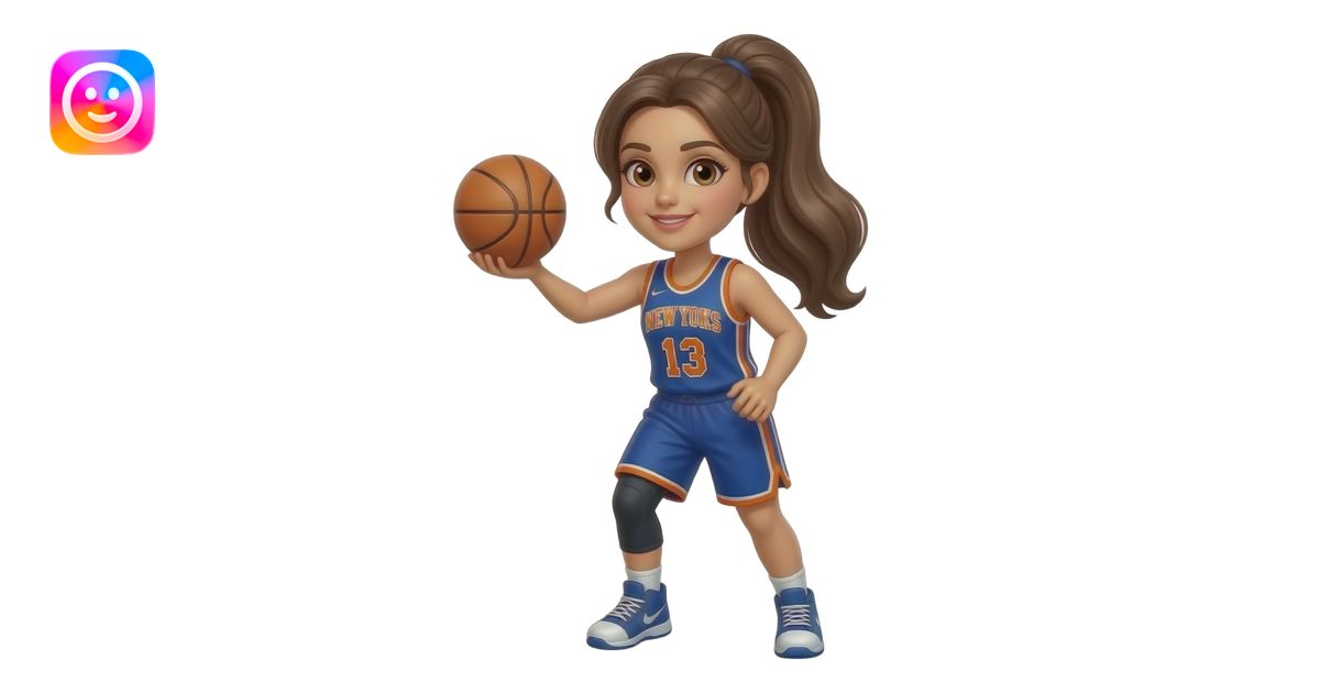 spanish female with brown long barbie ponytail hazel eyes playing ...