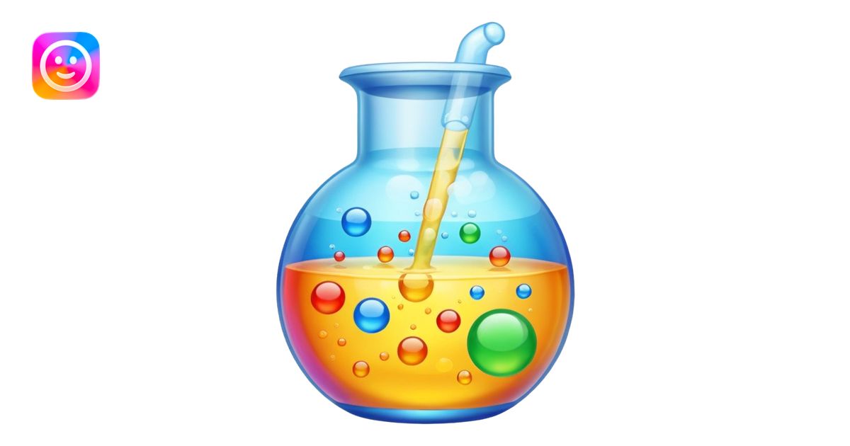 chemical in the container emoji | AI Emoji Generator