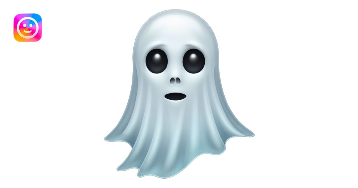 ghost looking sideway emoji | AI Emoji Generator