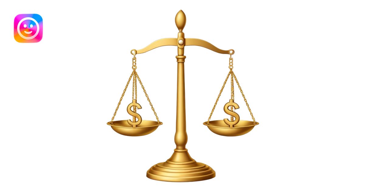 A balanced scale with two gender symbols on each side, symbolizing ...
