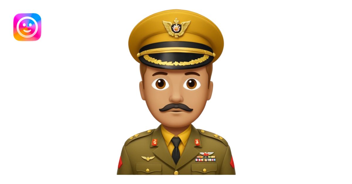Colonel mustard - army uniform. Make sure uniform is mustard emoji | AI ...