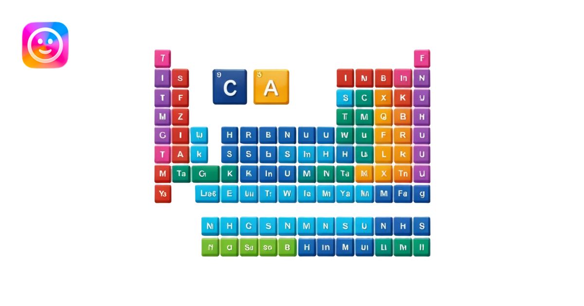 periodic table emoji | AI Emoji Generator