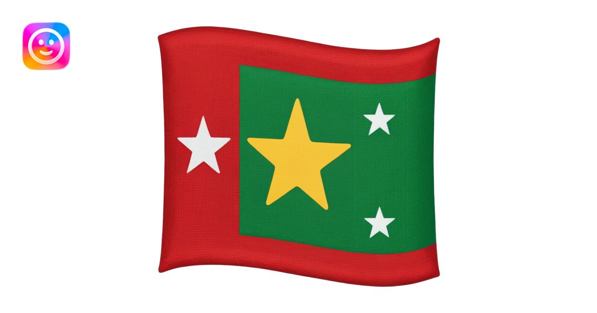 Bandera rifeña emoji | AI Emoji Generator
