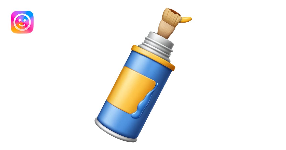 artist paint tube emoji | AI Emoji Generator