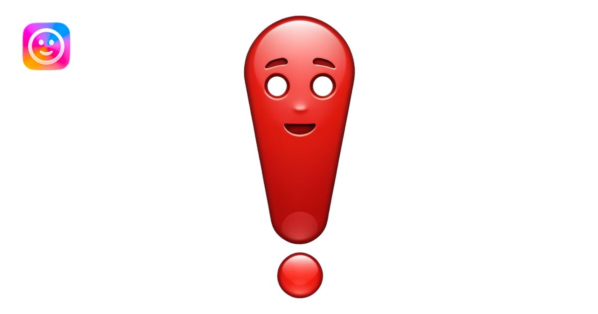 exclamation mark emoji | AI Emoji Generator