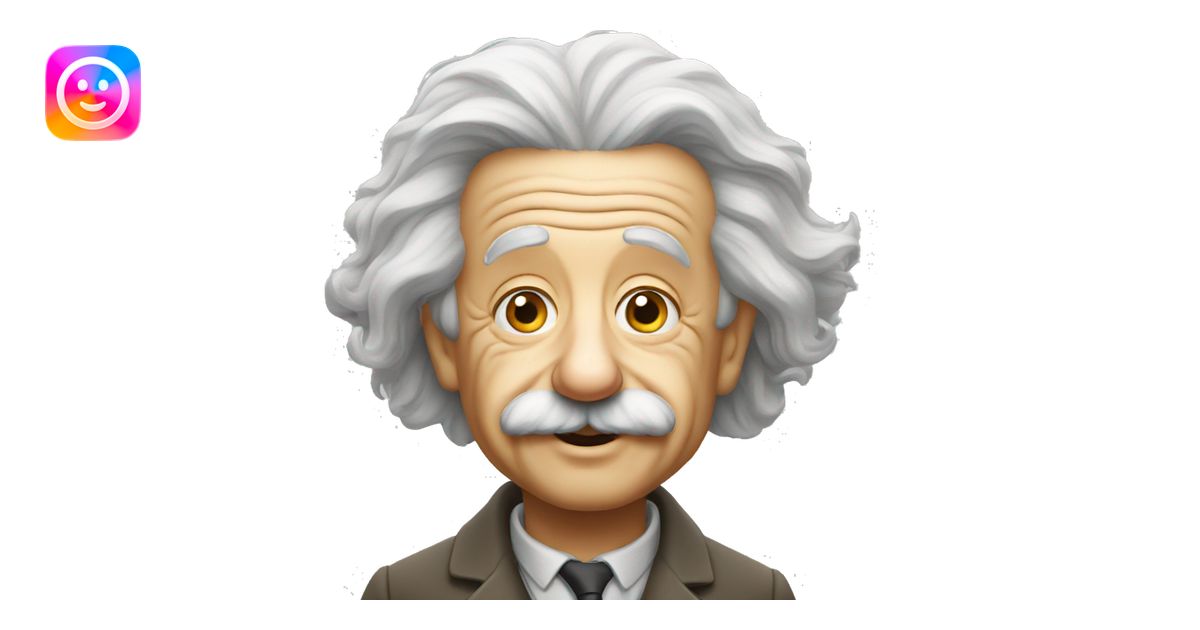 albert einstein emoji | AI Emoji Generator