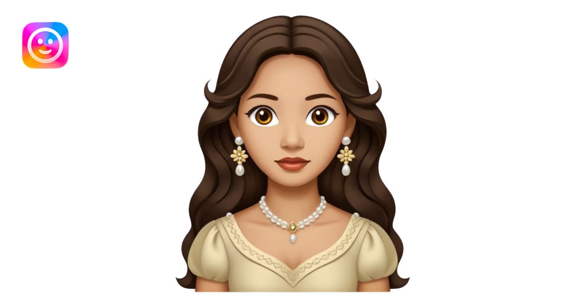 Tan Filipino woman with dark brown eyes and long dark wavy hair parted ...