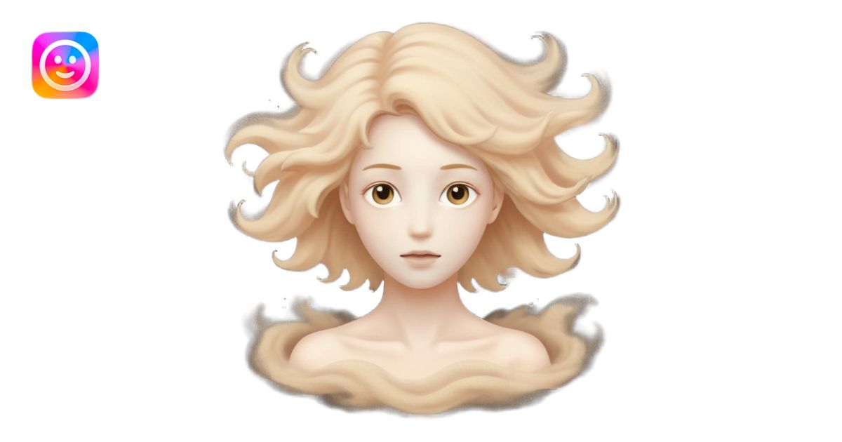 person transforming into dust emoji | AI Emoji Generator