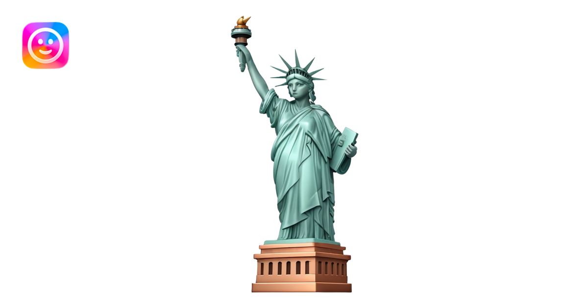Statue of Liberty landmark emoji | AI Emoji Generator