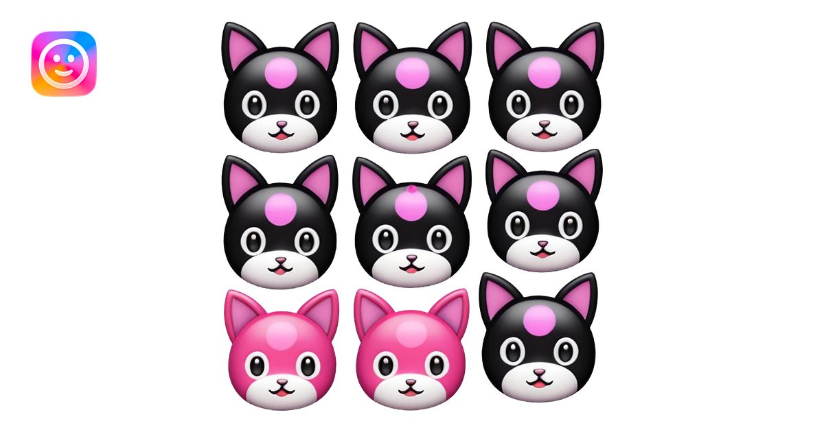 kuromi stickers emoji | AI Emoji Generator