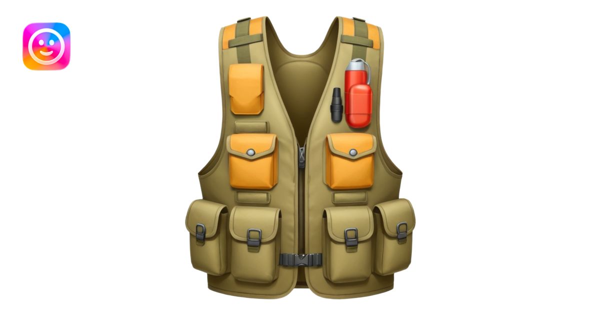 utility vest emoji | AI Emoji Generator
