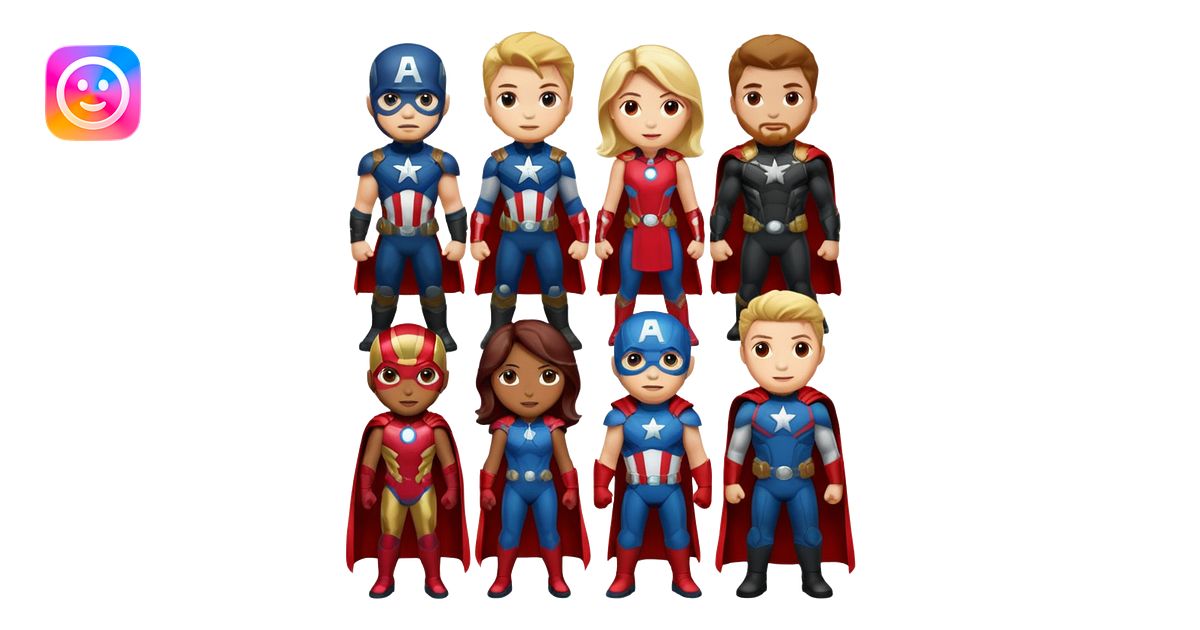 The avengers emoji | AI Emoji Generator