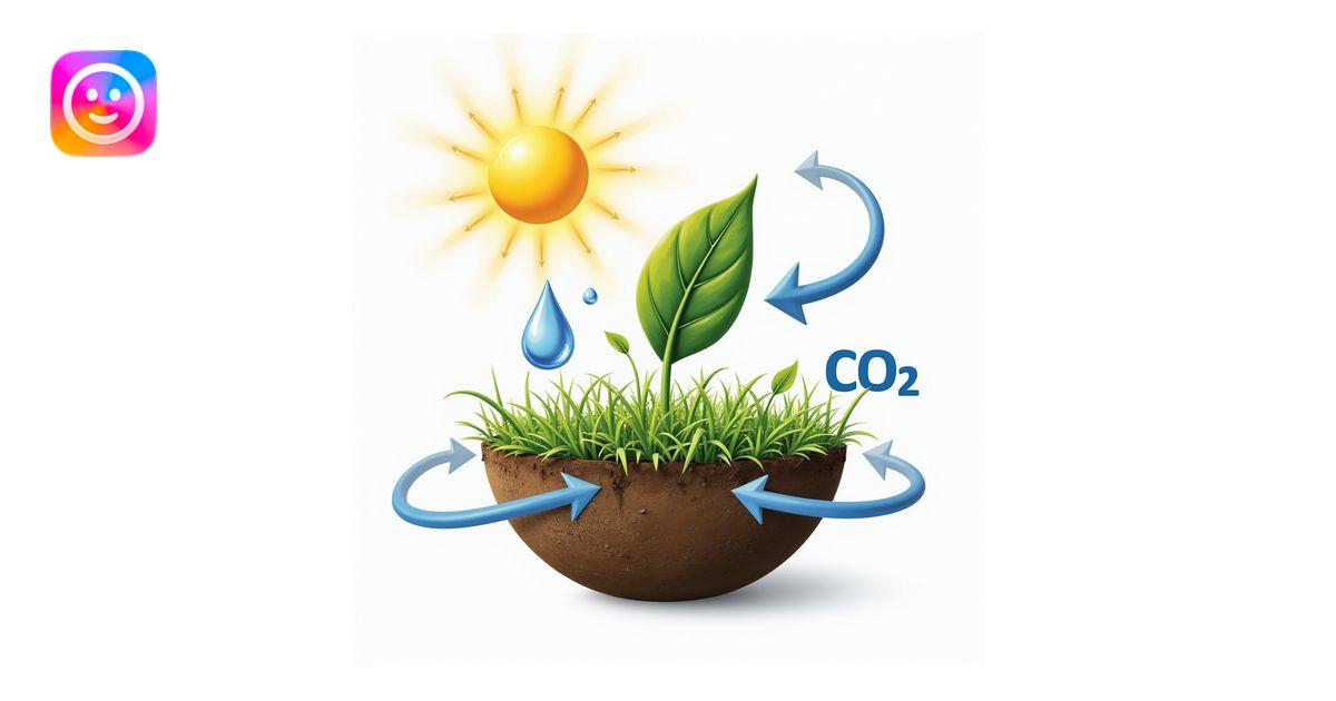 highly realistic detailed scientific diagram of photosynthesis with ...