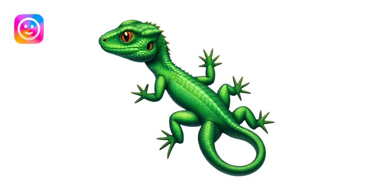 lizard emoji | AI Emoji Generator