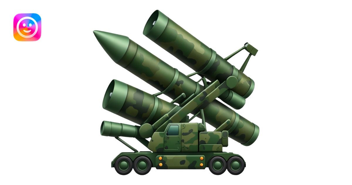 dark green air defense systems emoji | AI Emoji Generator