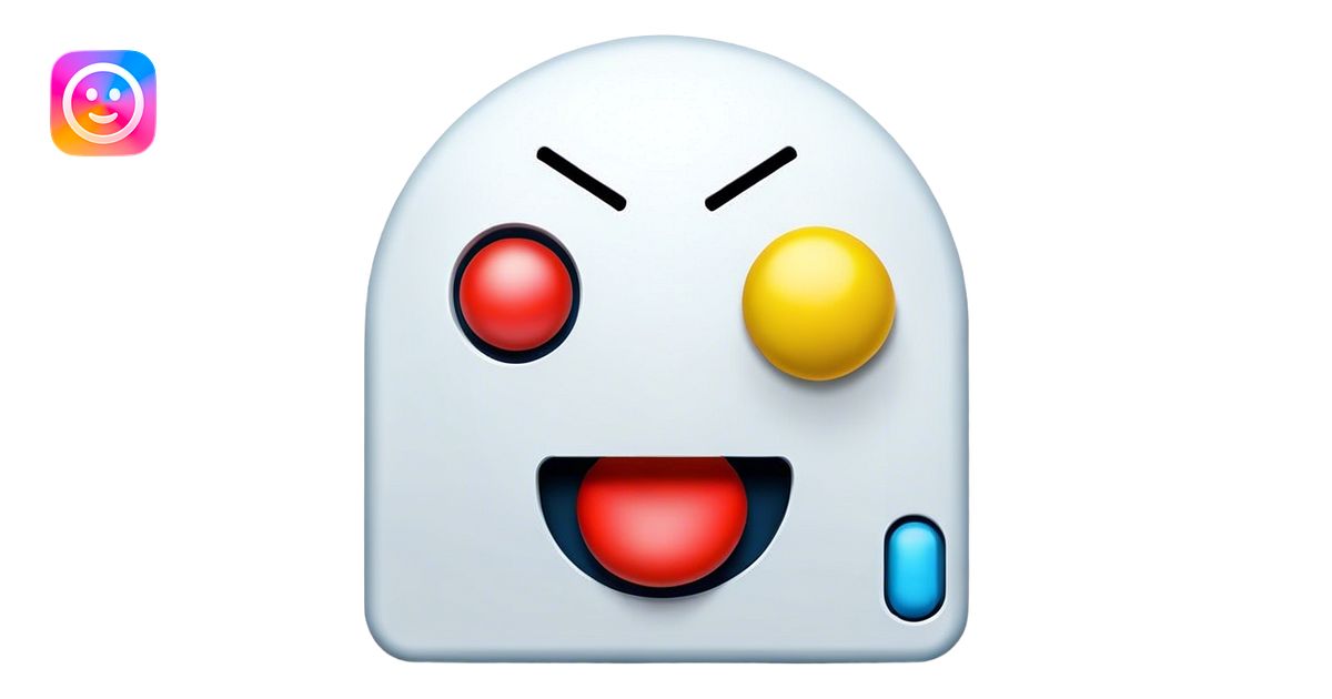 Pac Man emoji | AI Emoji Generator