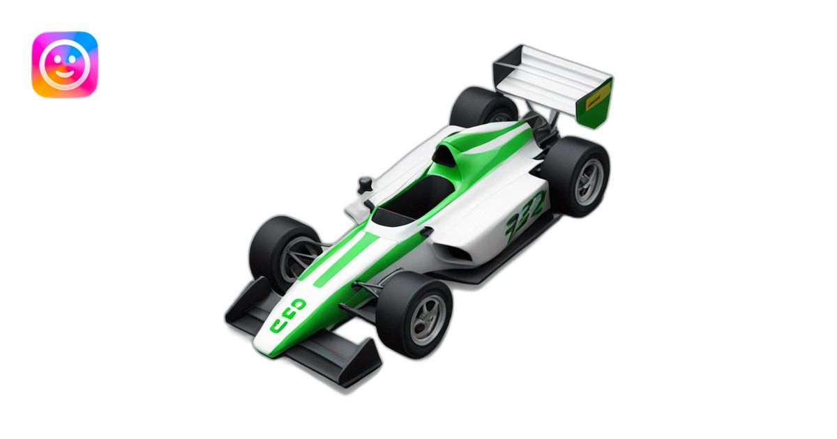 Formula X Car emoji | AI Emoji Generator