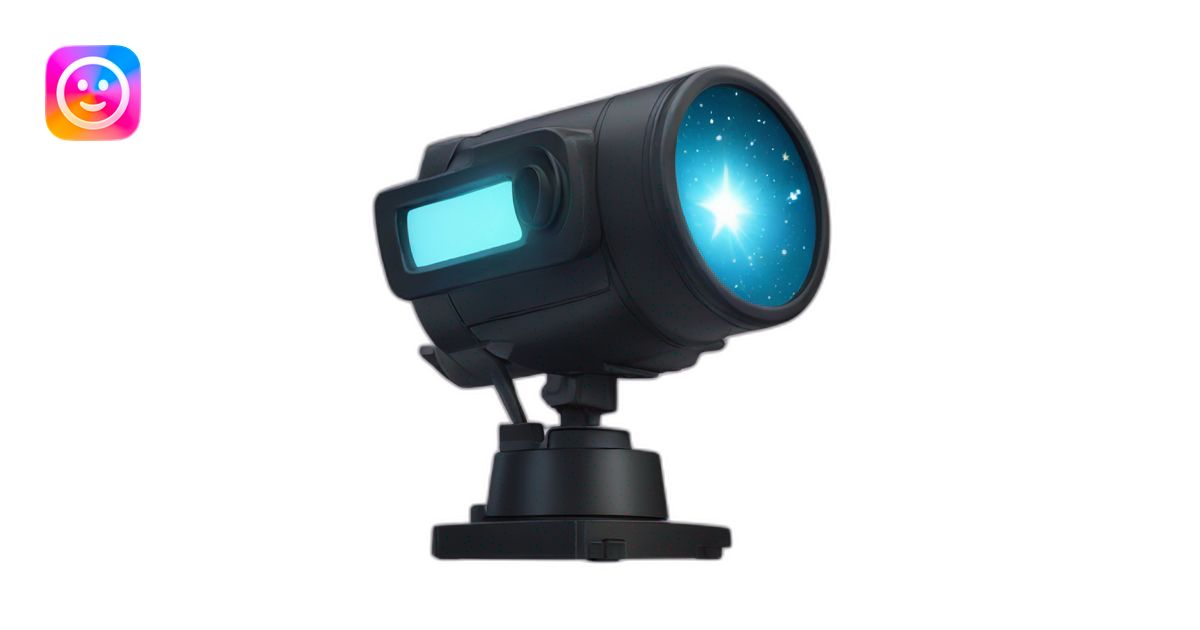 stars projector emoji | AI Emoji Generator
