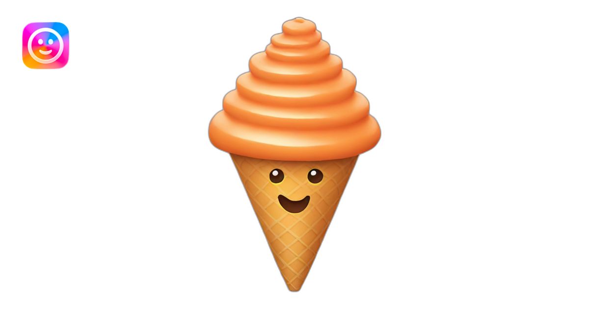 cone emoji | AI Emoji Generator
