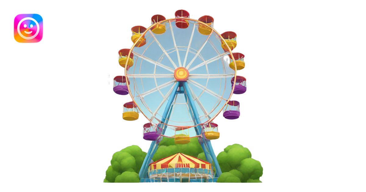 Ferris wheel emoji | AI Emoji Generator
