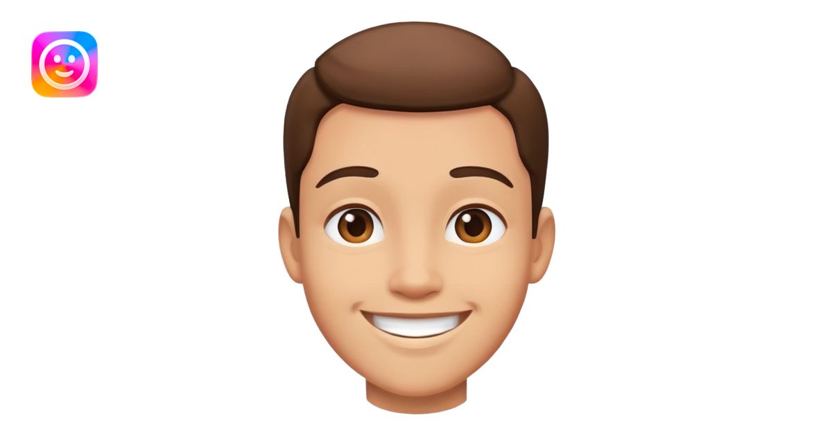 personalized cartoon avatar smiling emoji | AI Emoji Generator