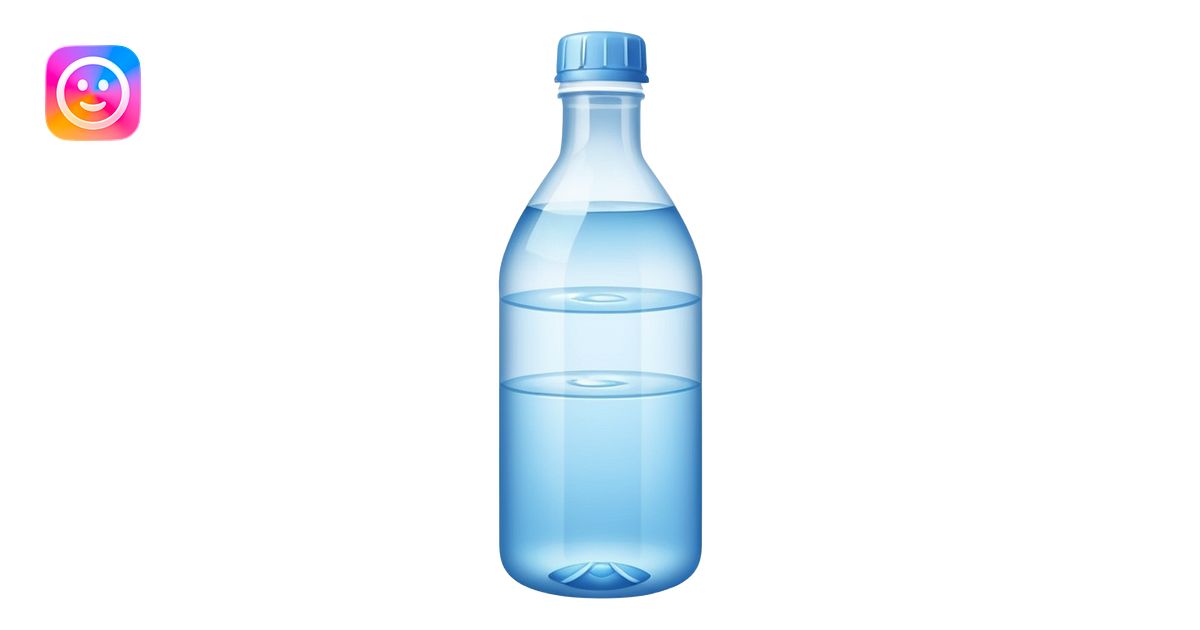bottle of water upside down emoji | AI Emoji Generator