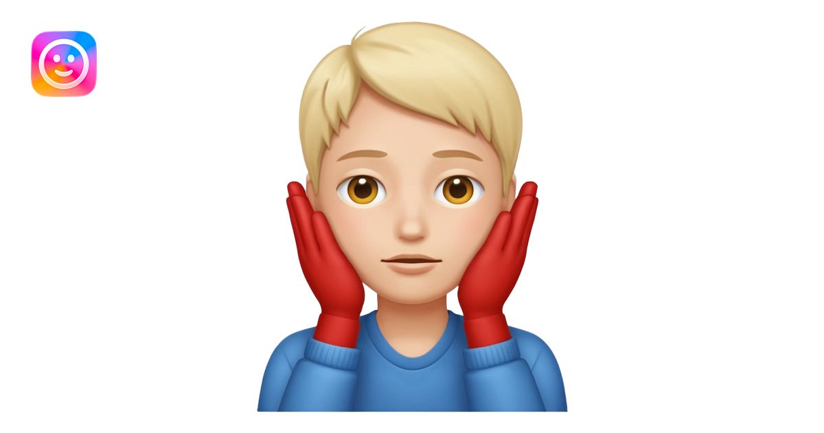 Hiding hands over eyes emoji | AI Emoji Generator